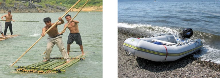 The Traditional & Modern Raft. What It Is & How It’s Used – Flat Bottom ...